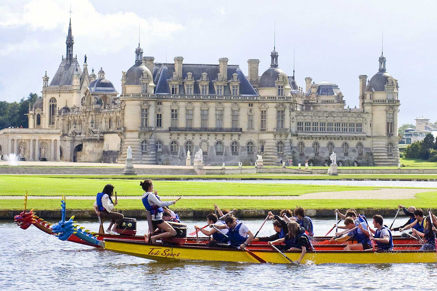 Chantilly Palace from Paris - Champagne Tours